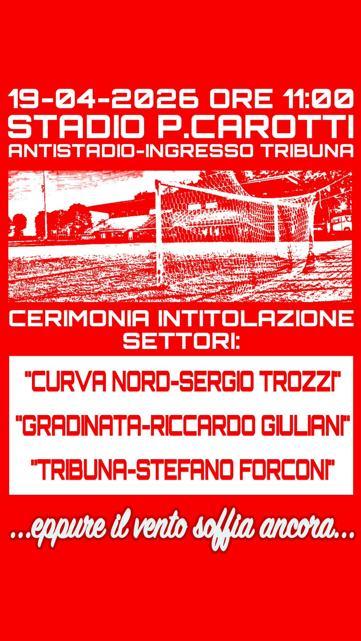 Calcio / Jesi, domenica l’intitolazione del “Carotti” a Trozzi, Forconi ...
